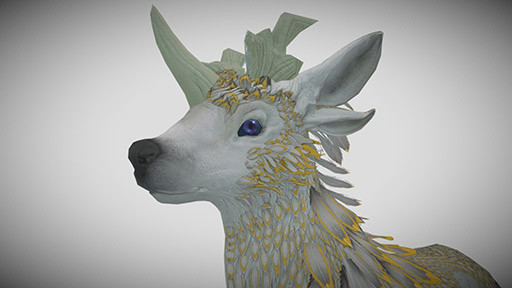 Frost-Light Indrik | ESO Pets | ESO Model Viewer